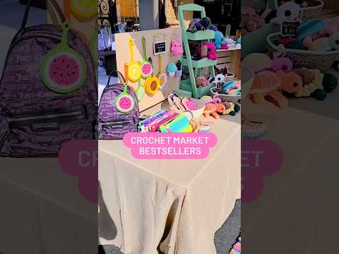 My Crochet Market Bestsellers #crochet #makersmarket