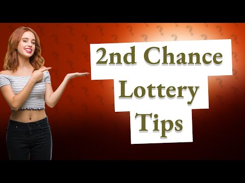 How does the 2nd chance Lottery work in Mississippi?