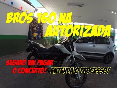 MOTO NA AUTORIZADA HONDA -SEGURO VAI PAGAR O CONCERTO, ENTENDA O PROCESSO - ADESIVOS DO CANAL
