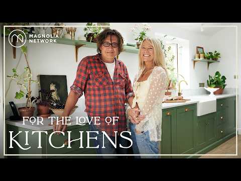Greenhouse-Inspired Kitchen for English Couple | Magnolia Network