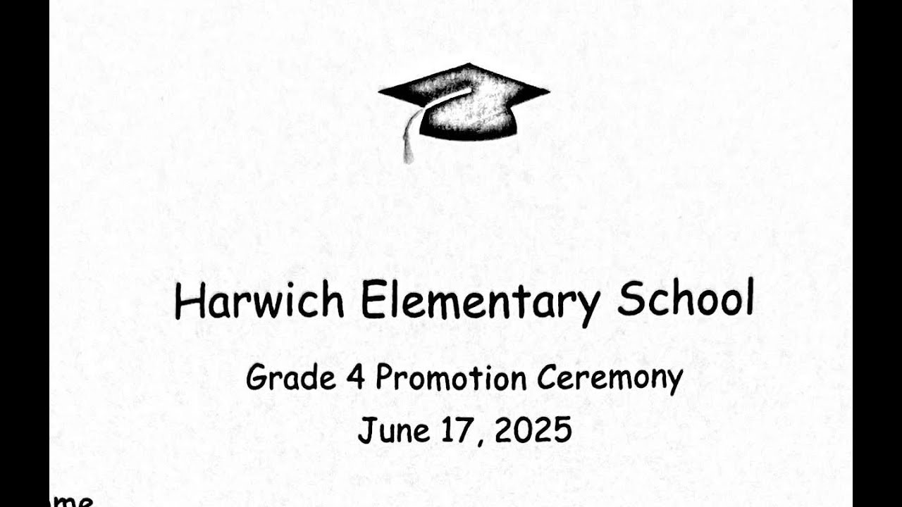 Harwich Elementary 4th grade Graduation