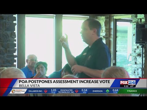 Bella Vista POA Postpones Property Assessment Vote (Fox 24)