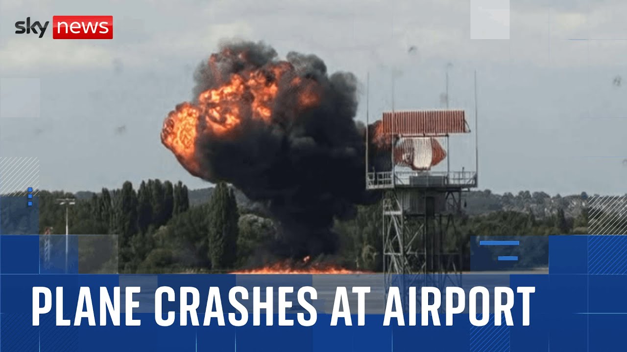 Southend airport closed until further notice following small plane crash