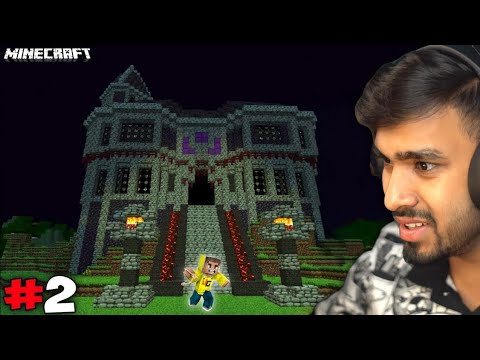 TECHNO GAMERZ MINECRAFT HOUNTED CASTLE GOST IS GRANNY PART- 2 I TECHNO GAMERZ I UJJWAL GAMER