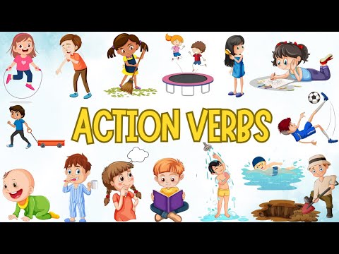 Action Words for Kids With Pictures | Learn and Have Fun with English Vocabulary| Learn Action Verbs