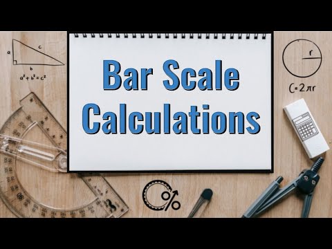 MATH LITERACY: Calculations with Bar Scales | Mapwork