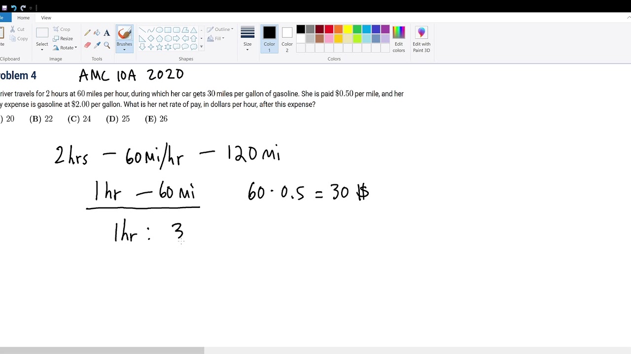 AMC 10A 2020 Problem 4