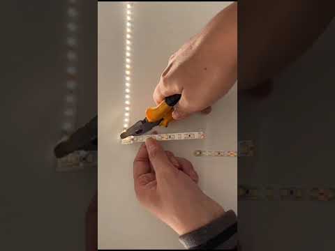 How to repair led Strip lights in hindi | How to cut and Connect Led light Strips #ytshorts #shorts_