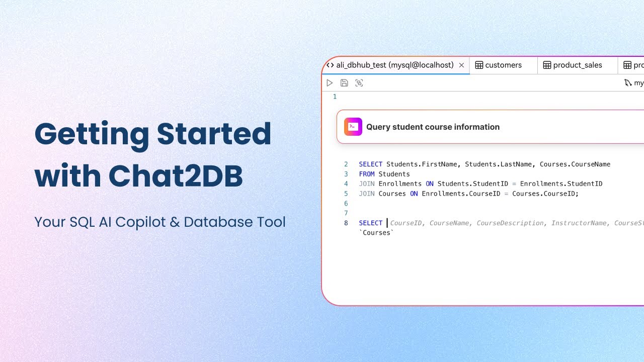 Quick Start with Chat2DB