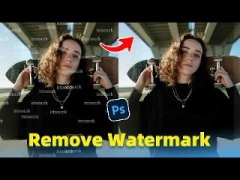 How to Remove Watermark from Photos FREE | Photoshop + Best AI Watermark Remover Tool | Dewatermark