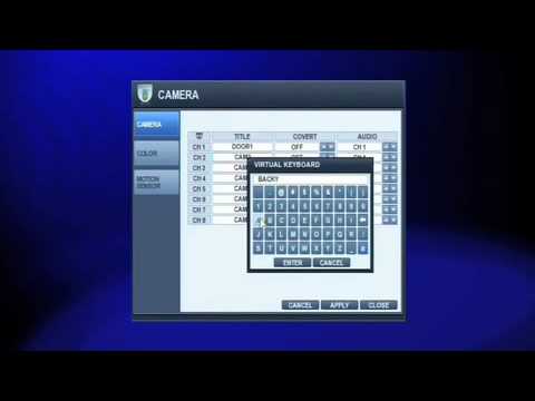 Samsung DVR Security System Installation - 8 Channel
