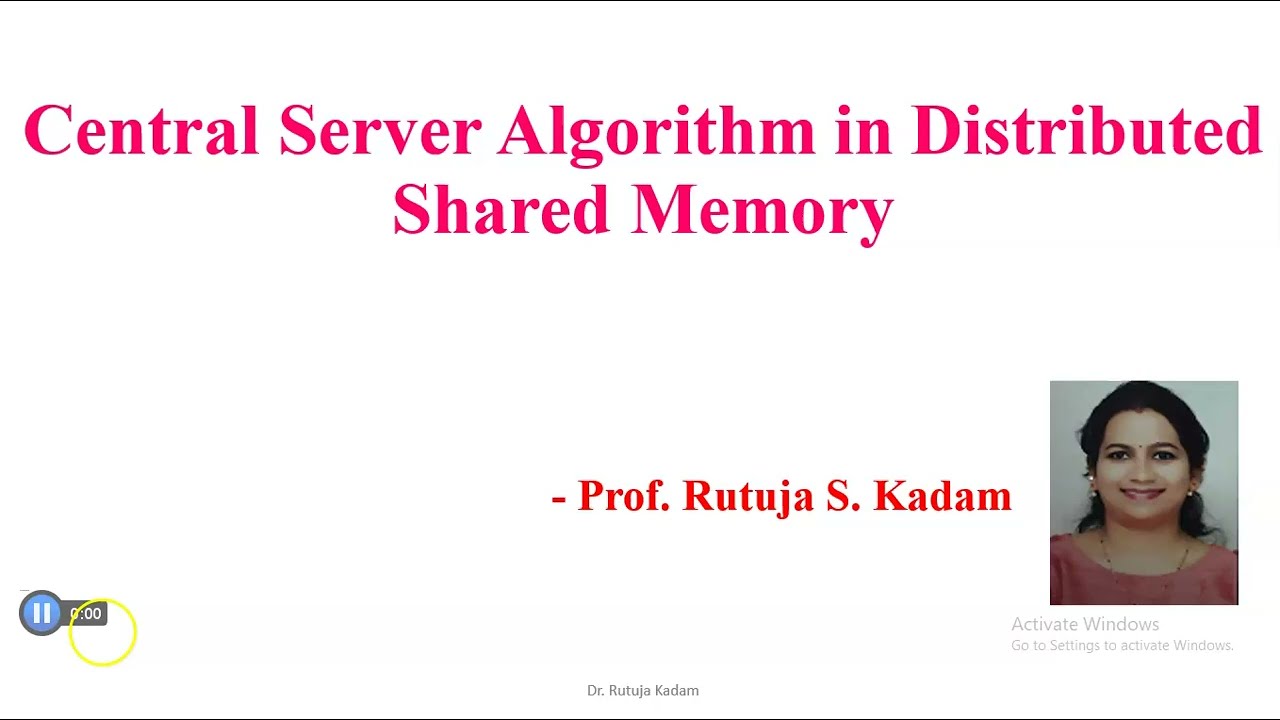Central Server Algorithm to implement Distributed Shared Memory