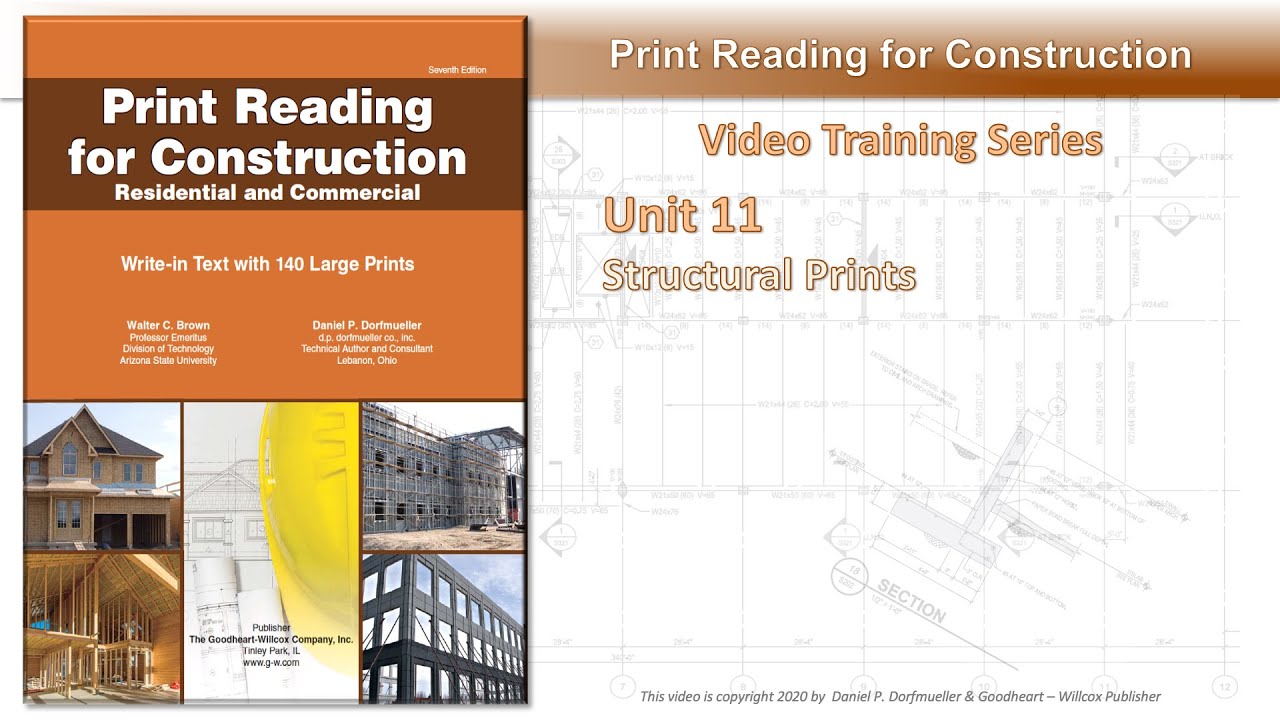 Print Reading for Construction Unit 11 - Structural Prints