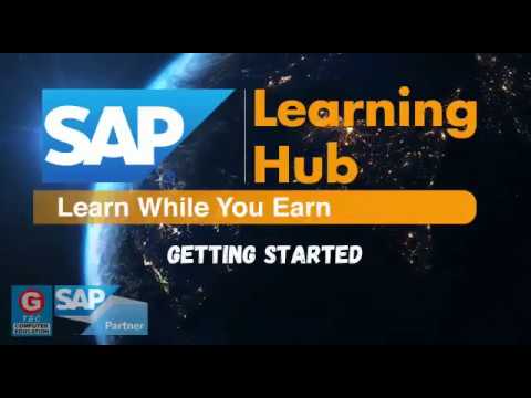 SAP Learning hub intro