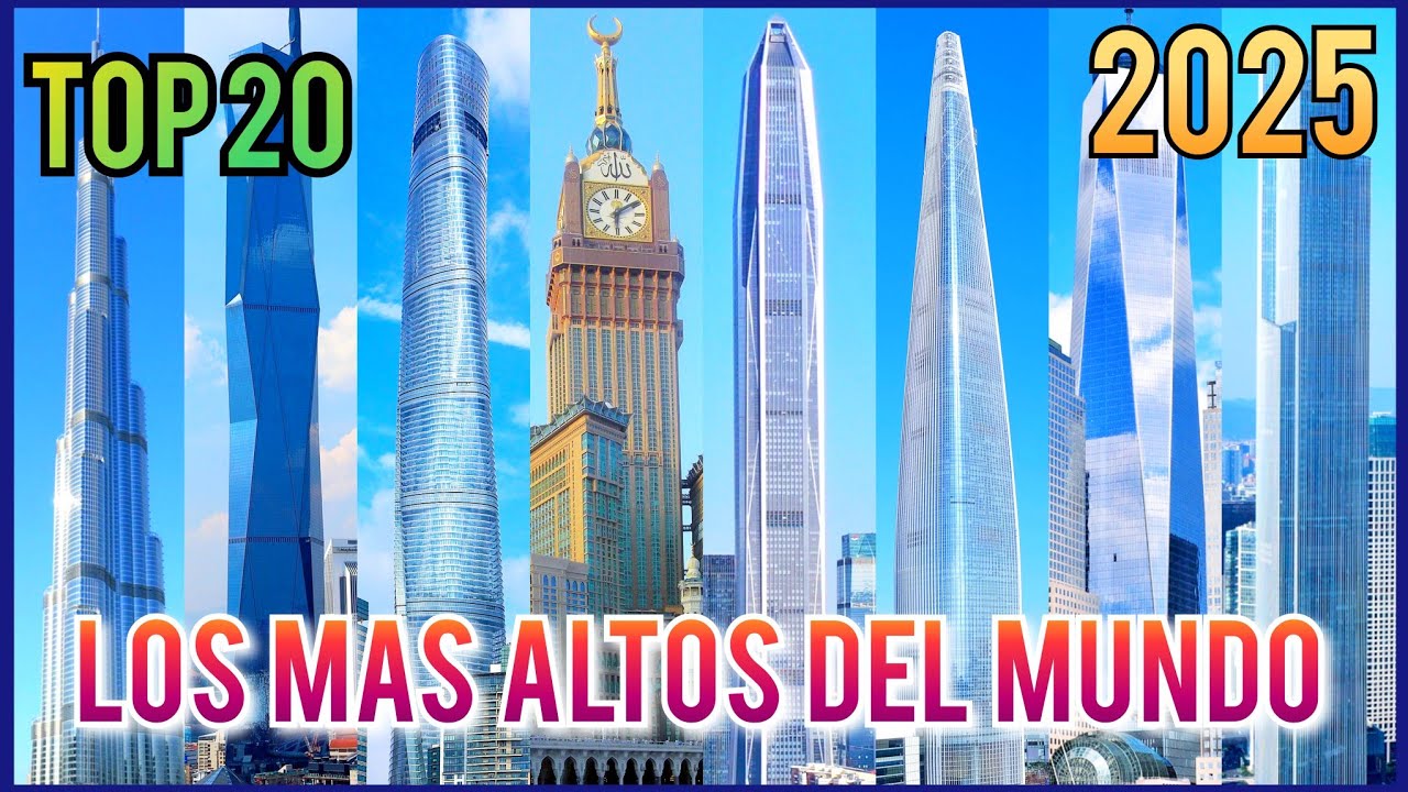 THE 20 TALLEST SKYSCRAPERS IN THE WORLD [2025]