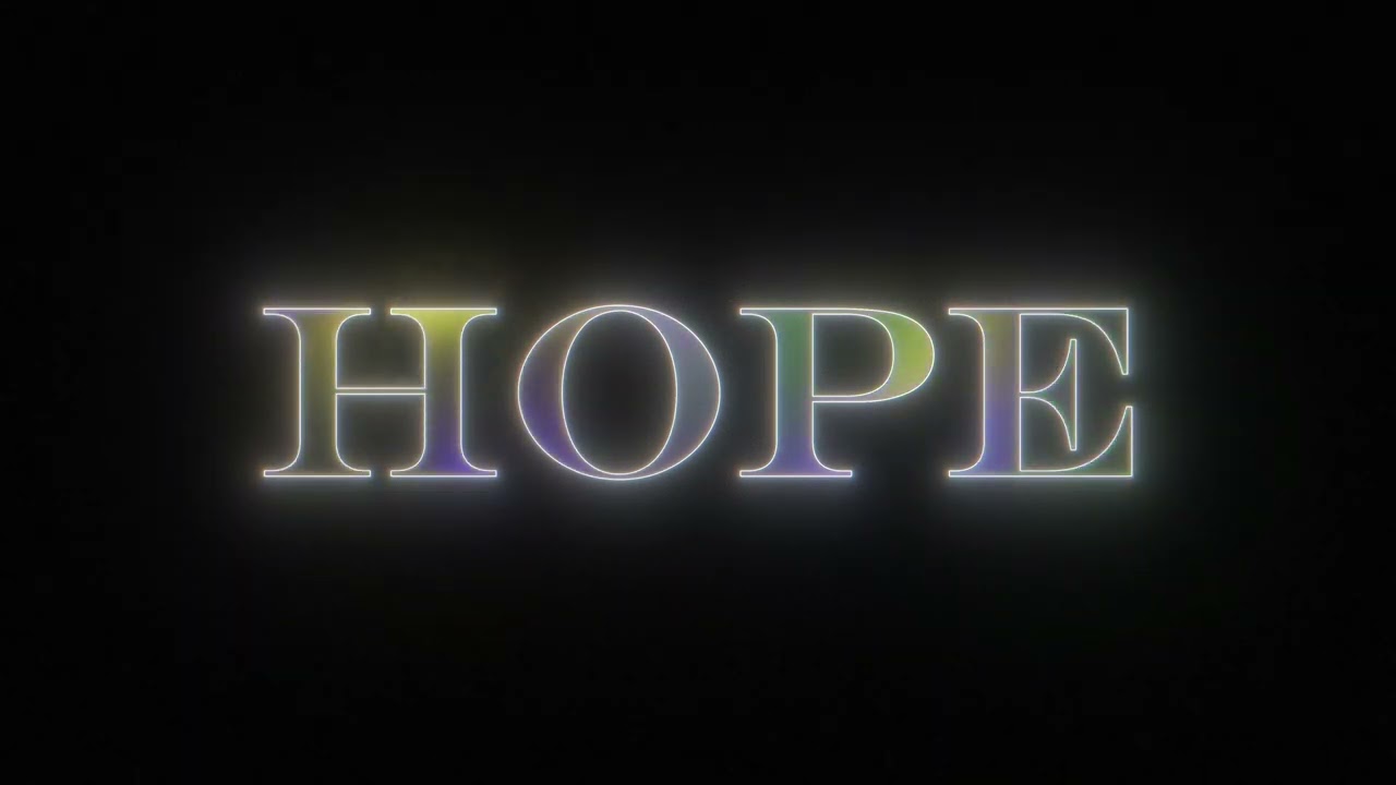 HOPE Colors Gradient | Simple Animation | After Effects | 2022