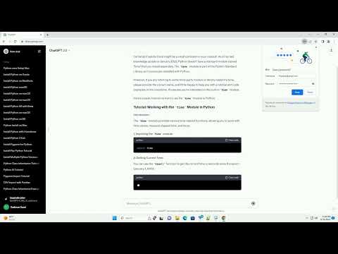 install time module in python