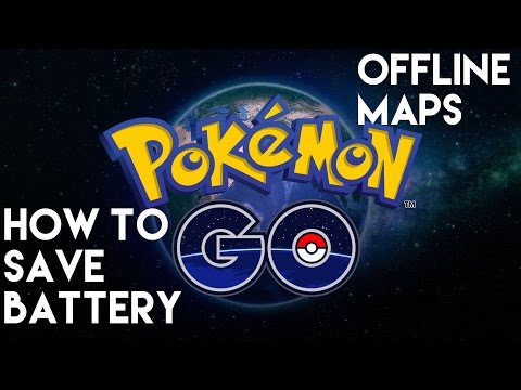 How to SAVE Battery Life in Pokemon Go by using Offline maps ! ( Google Maps )