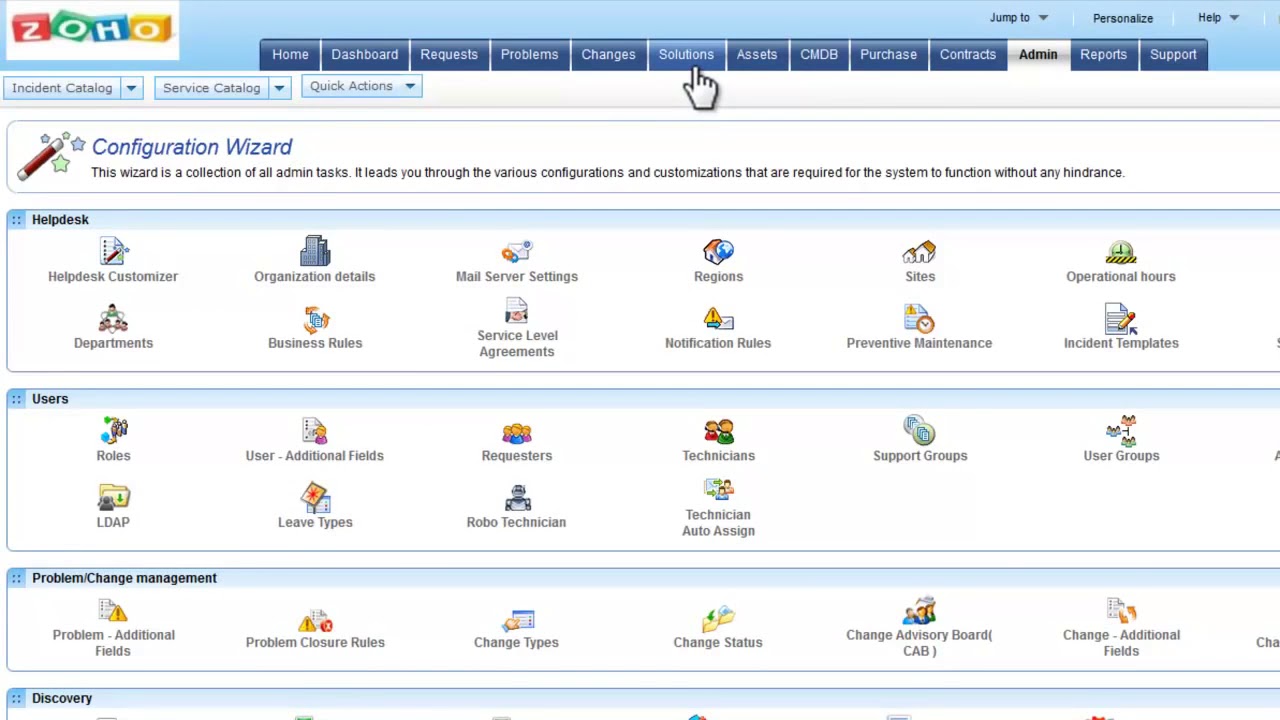 Incident Workflow in ServiceDesk Plus