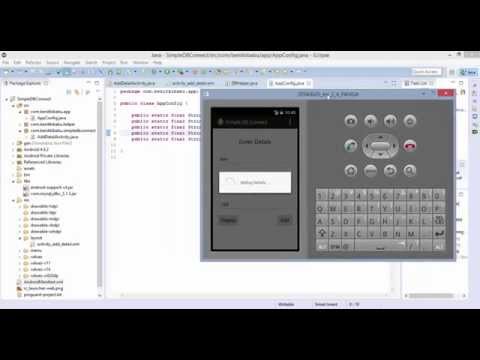 Android JDBC Database Connection part 4