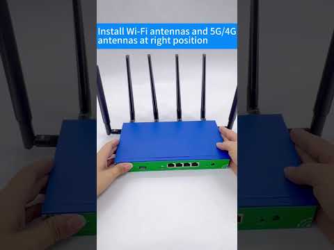 Huastlink HC851 Openwrt 5G 4G Wifi6 Router Support Band Locking, TTL setting, Wi-Fi Client