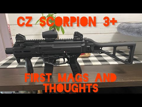 CZ Scorpion 3 Plus First Mags and Impressions