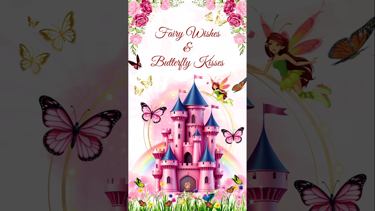 Butterfly Theme Birthday Invitation Video #shorts