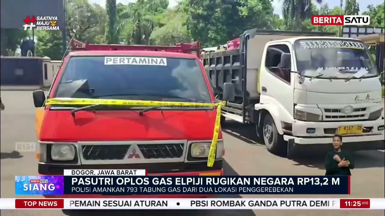 Polisi Bongkar Sindikat Oplosan LPG Subsidi di Bogor, Kerugian Negara Rp13 Miliar #Beritasatu