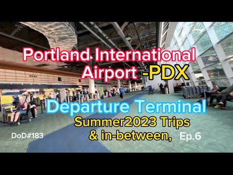 Portland International Airport-PDX Departure