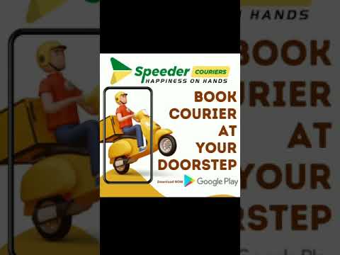 உங்கள் வீடு தேடி வந்து வாங்குவாங்க| Best app For Courier |.... SPEEDER COURIER 😳😳😳 | #shorts