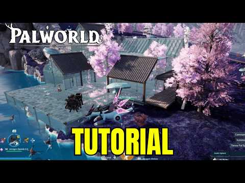 COMPLETE TUTORIAL Beautiful PALWORLD build