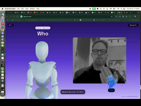 Nvidia Signs - Testing out using AI to Learn Sign Language