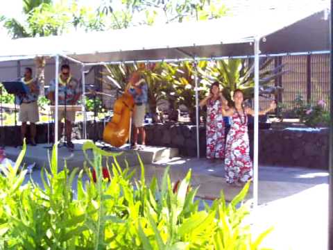 Hawaii big island - Kona airport welcoming