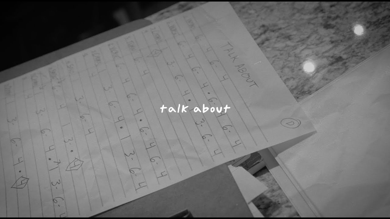 Ashley Cooke - talk about (lyric video)