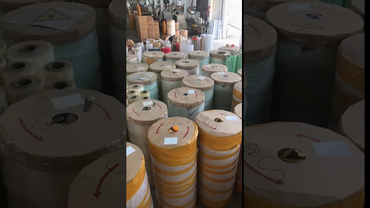 Bopp adhesive packing tape jumbo roll making machinery