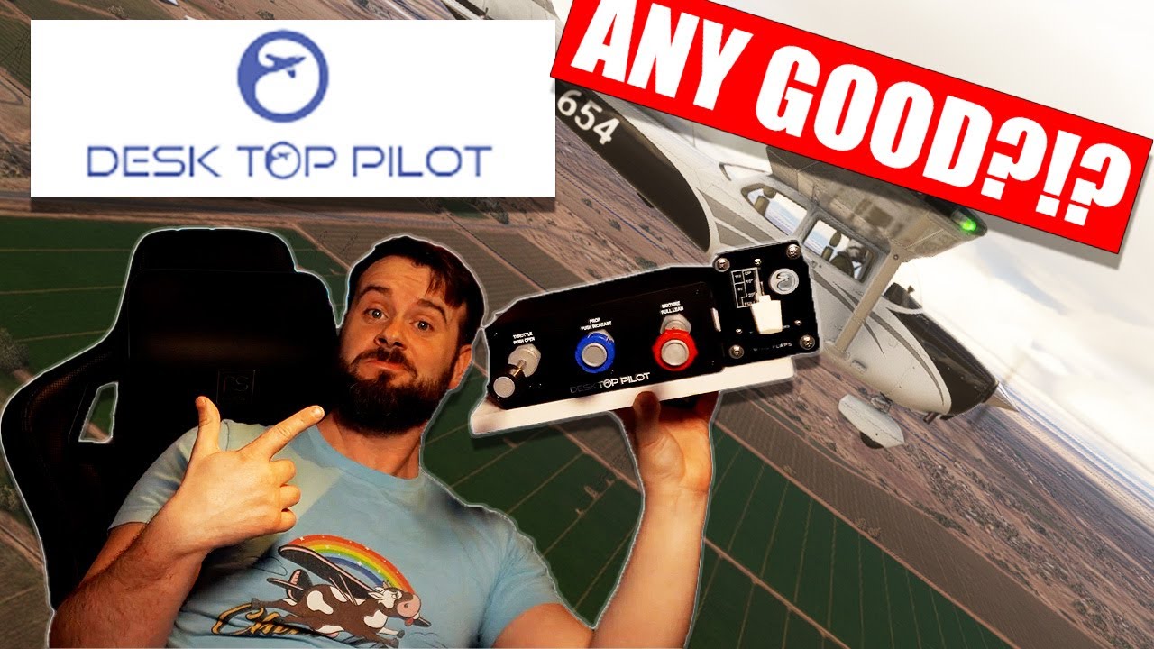 Desktop Pilot - Flight Simulator Hardware You Can Afford