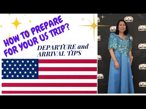Trip to the United States: Departure and Arrival Tips