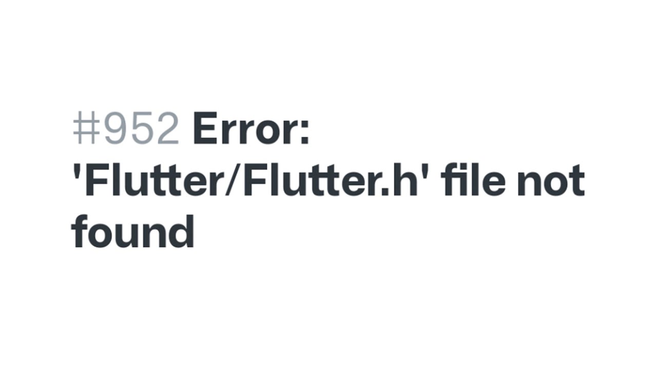 Flutter xcode build add header search paths | Solve for flutter.h file not found