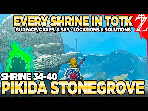 Every Shrine in Pikida Stonegrove - Tears of the Kingdom Shrine Hunters 05