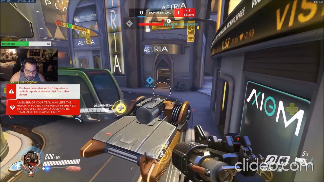 In 1 hour I had 3 game were people quit after the threshold ...