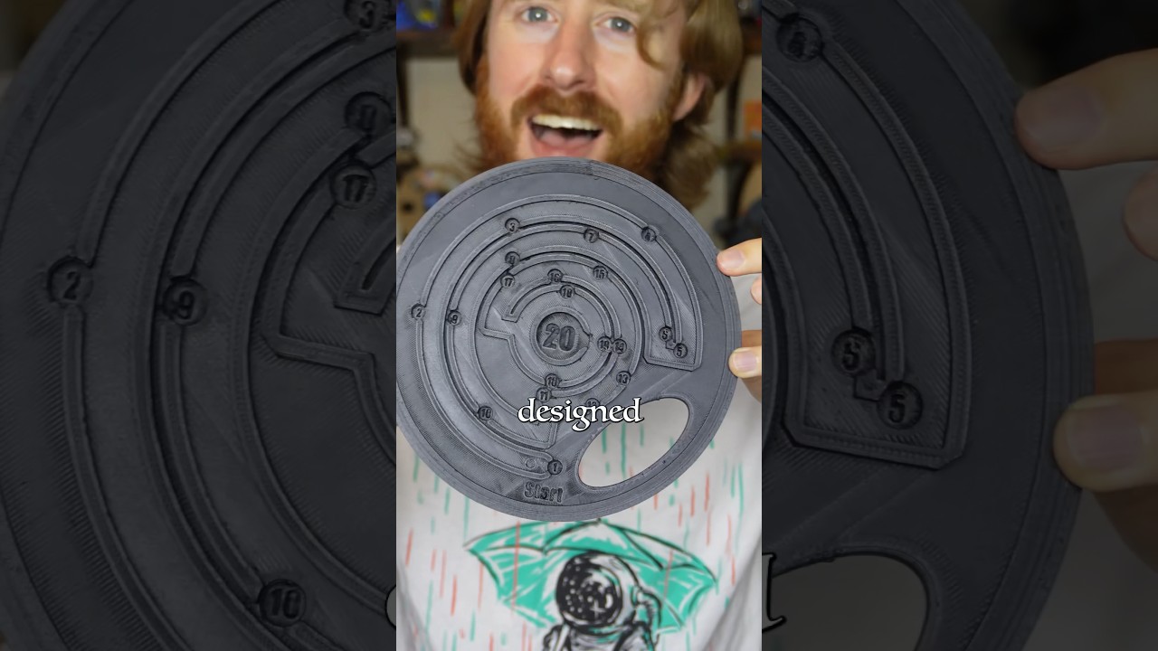 A skill-based D20 - free to download! 🎲 #dnd #dice #3dprinting #fyp #diy #deckofdmthings