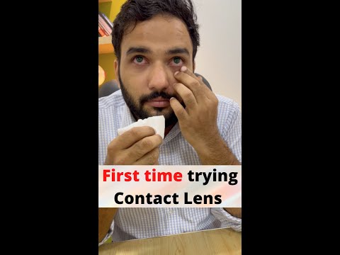 First time Contact Lens | Tamil | Dr. Syed Moosa | Eye Doctor |