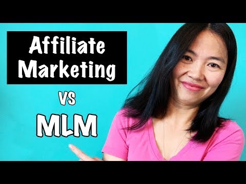 Affiliate Marketing vs Multi-Level-Marketing (MLM) [What The Heck Is The Difference?!]