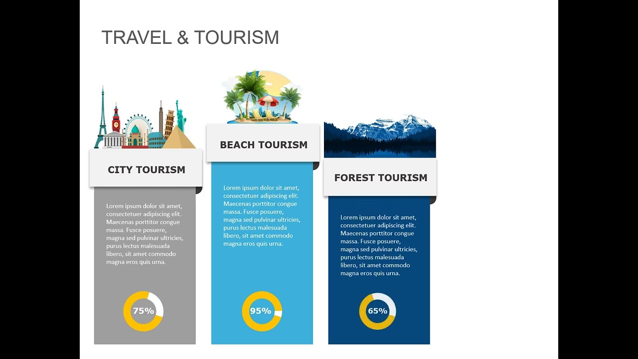 Animated Travel and Tourism PowerPoint Template