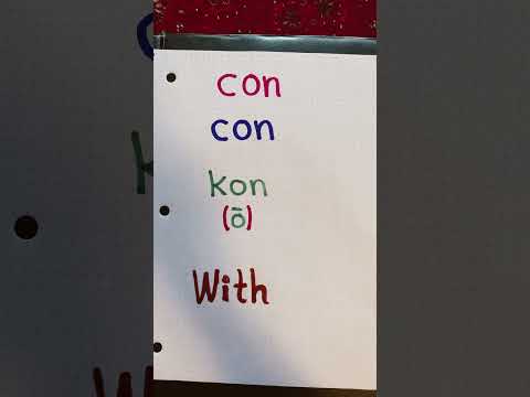 How to pronounce”with” in Spanish.