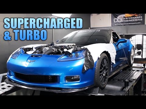 1,500 HP Twincharged Corvette ZR1 Keeps Factory Supercharger, Adds ...