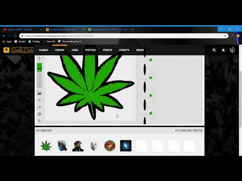 how to get custom emblems for GTA crews works 2019