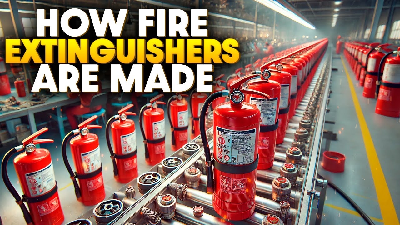 How FIRE EXTINGUISHERS Are Made
