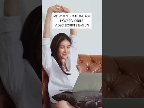 Video Scripts - Write a Script for a Video Segment