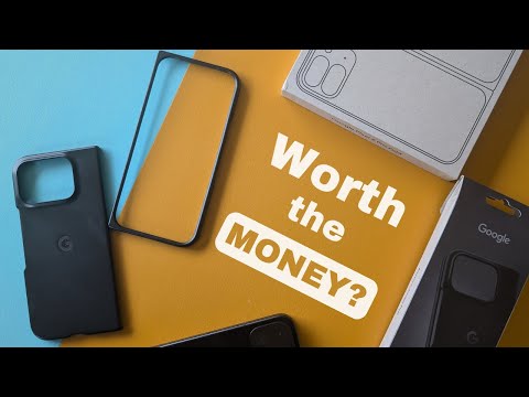 Pixel 9 Pro Fold Official Google Case | Expensive, nice and flawed